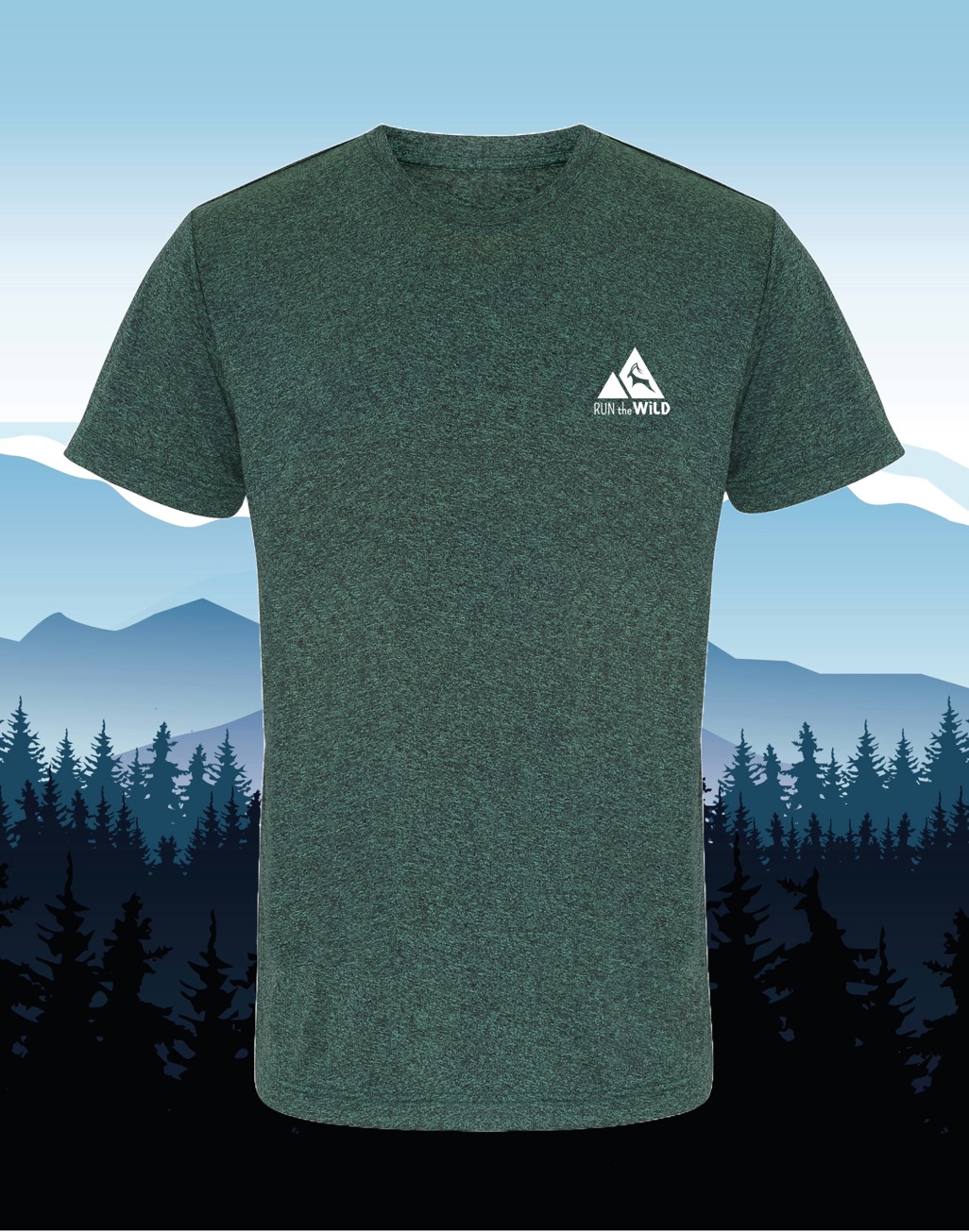 Explore More Tech-T Shirt - Run The Wild