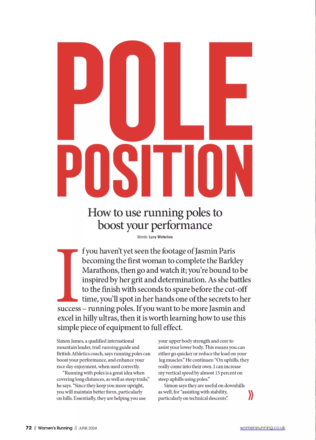 Pole Position - Women's Running - Run The Wild